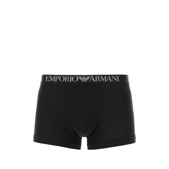 Emporio Armani | Accessories | Emporio Armani Men Black Cotton Boxer ...